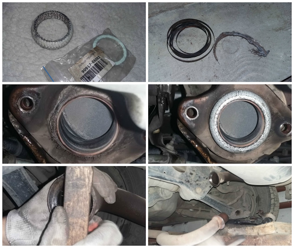 9091706082 Прокладка выхлопной системы 90917-06082 TOYOTA LEXUS ...