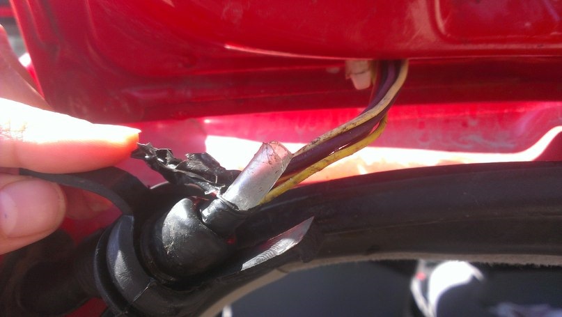 Запилили задний омыватель! Ну или как трубочка лопнула! — Daewoo Matiz ...