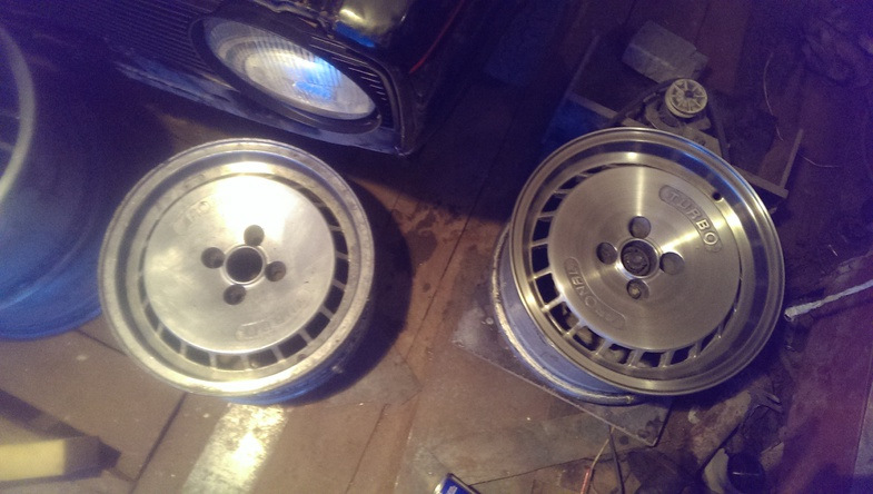 Ronal turbo — Volkswagen Golf Mk1, 1,8 л., 1975 года | колёсные диски ...