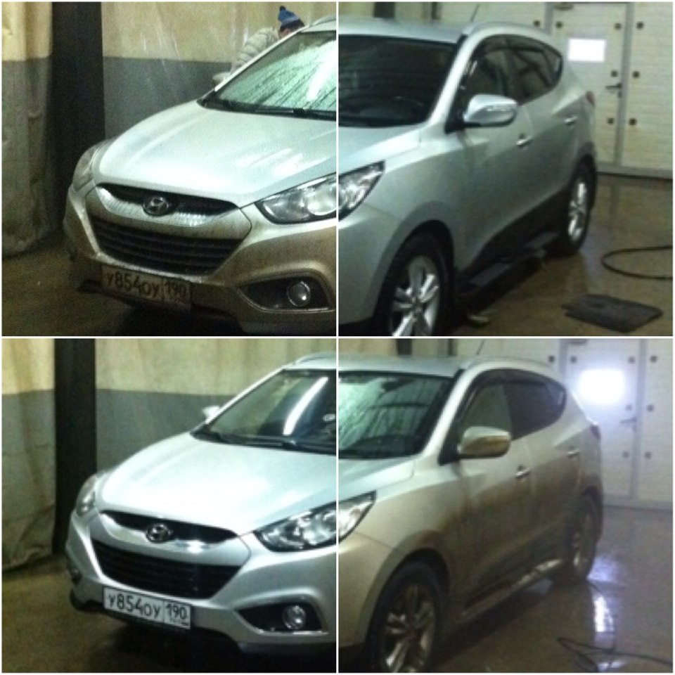 Год без бани ))) — Hyundai ix35, 2 л, 2011 года | мойка | DRIVE2