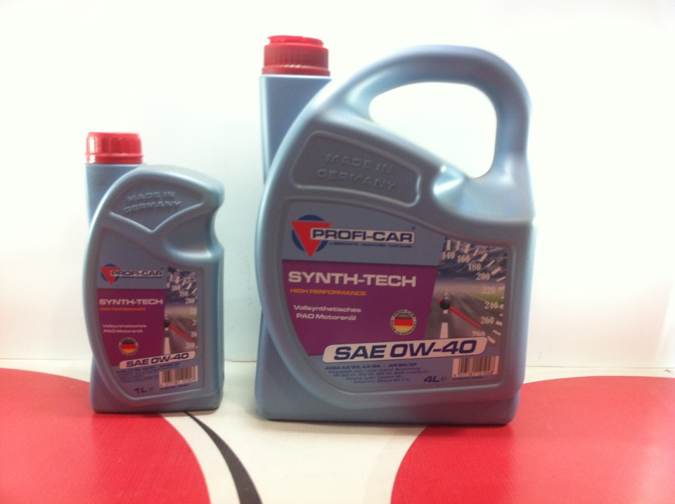 Масло Profi-Car SAE 0W-40 (остатки) — A2AutoParts на DRIVE2