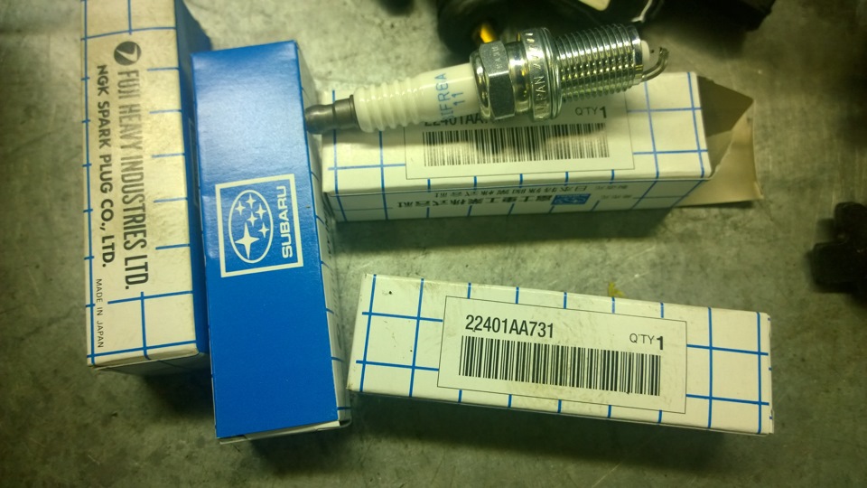 22401AA731 Свеча зажигания SUBARU | Запчасти на DRIVE2