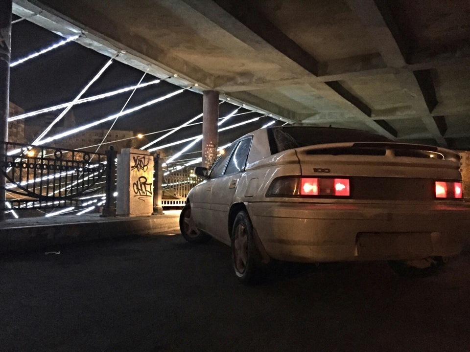 установка автосигнализации и просто несколько крутых фото ! — Mazda Eunos 100, 1,5 л, 1992 года ...