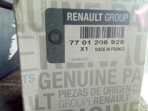 7701206928 Фильтр топл. RENAULT | Запчасти на DRIVE2