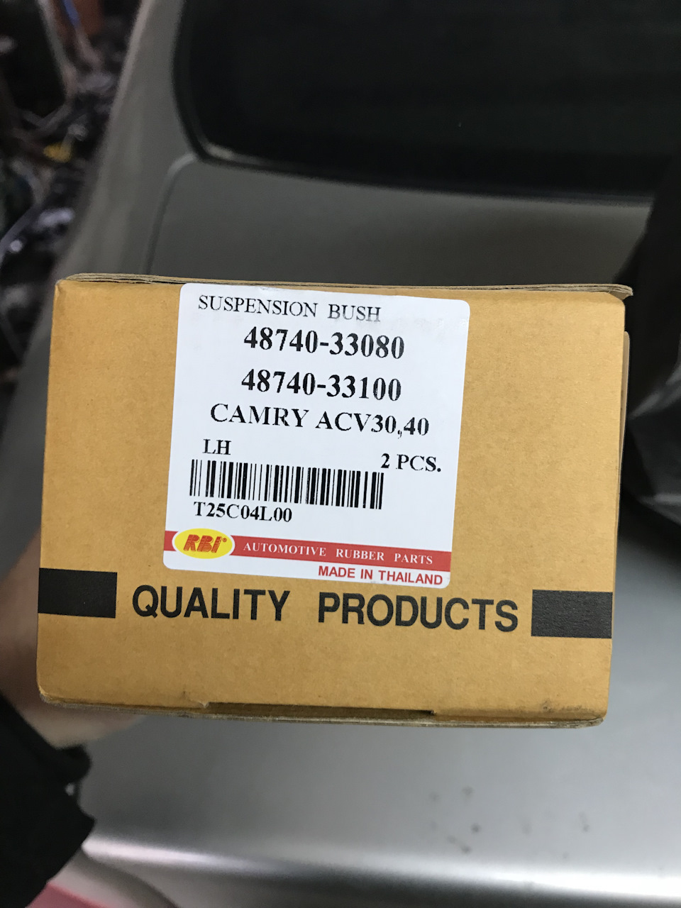 Ходовка по итогам зимы. — Toyota Camry (XV30), 3 л, 2004 года | визит ...