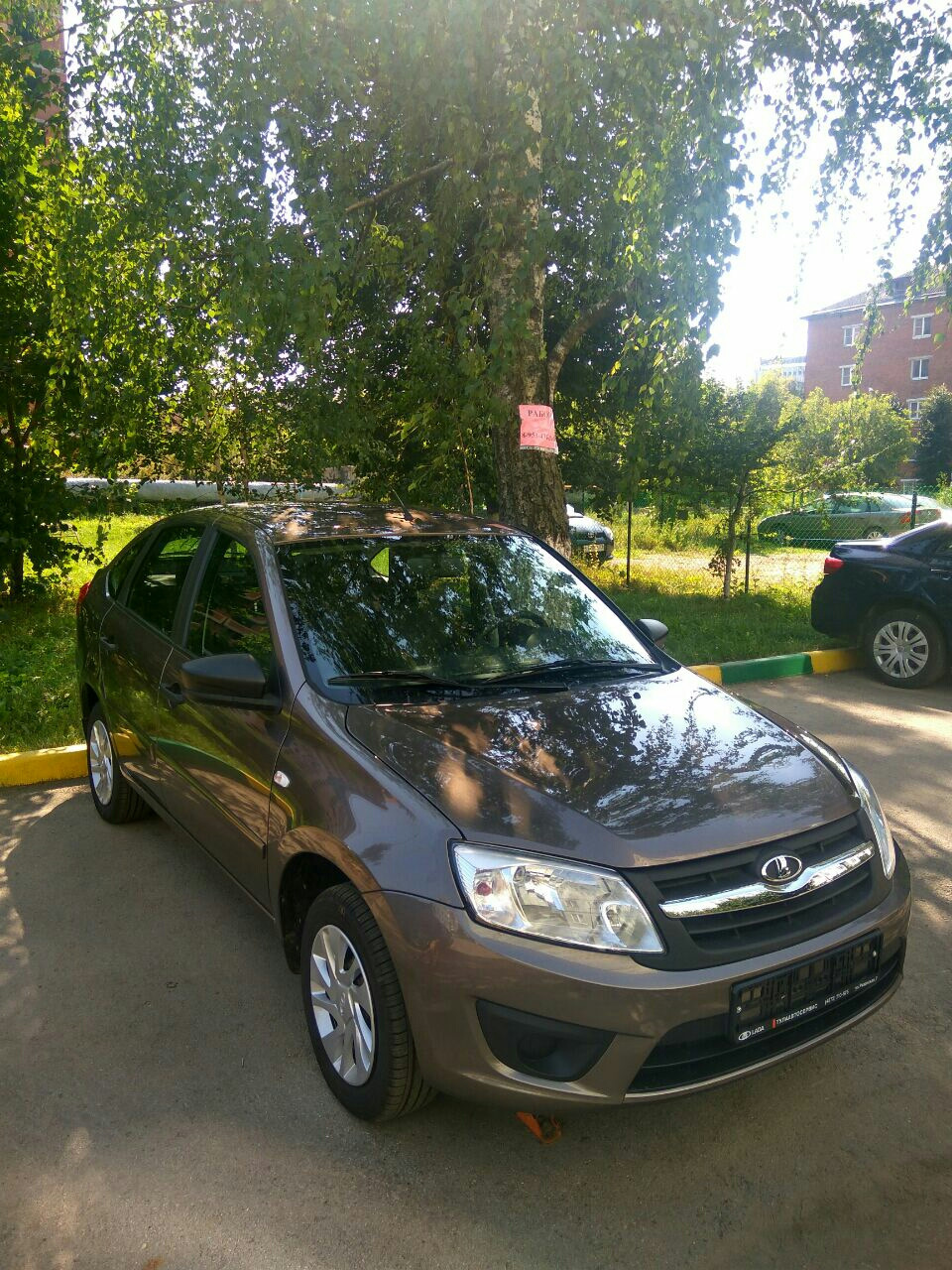 Начало пути — Lada Гранта лифтбек 1 6 л 2017 года фотография Drive2