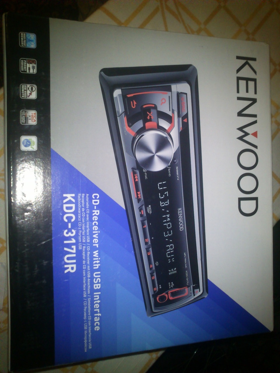 Прикупил себе автомагнитолу кенвуд и антирадар) — Opel Vectra B, 1,8 л ...