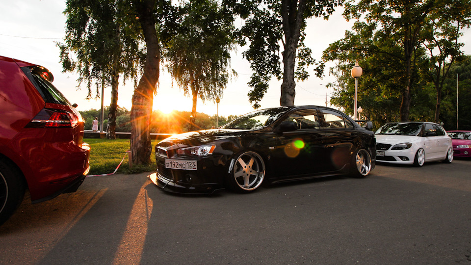 Mitsubishi Lancer X 1.6 бензиновый 2013 | X Stance static на DRIVE2