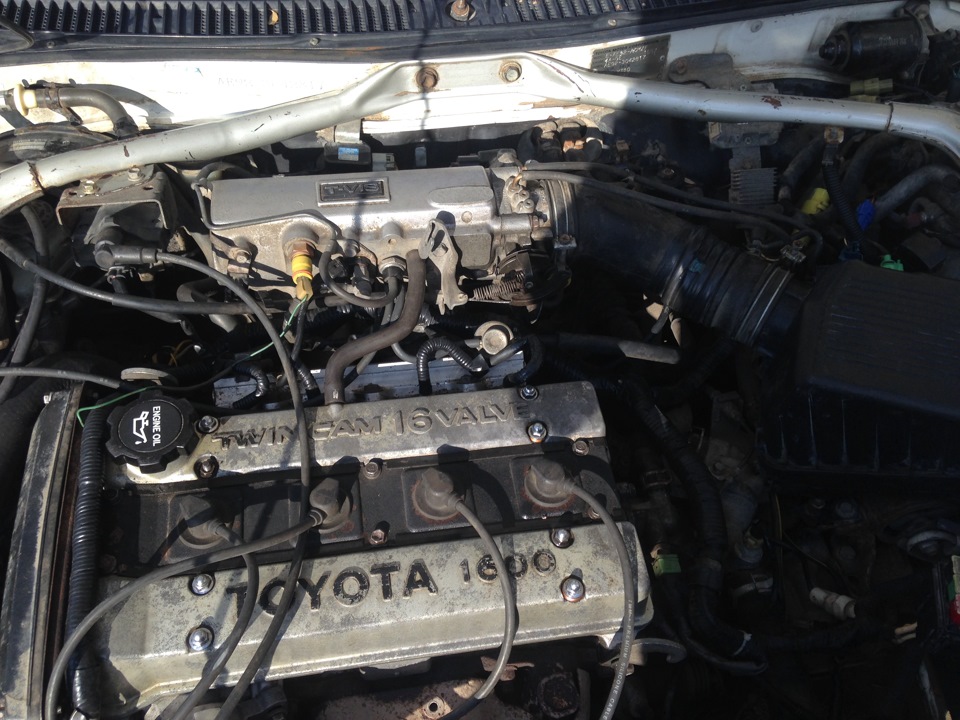 Поменял все вакуумные магистрали — Toyota Corolla Levin (AE91/92), 1,6 ...