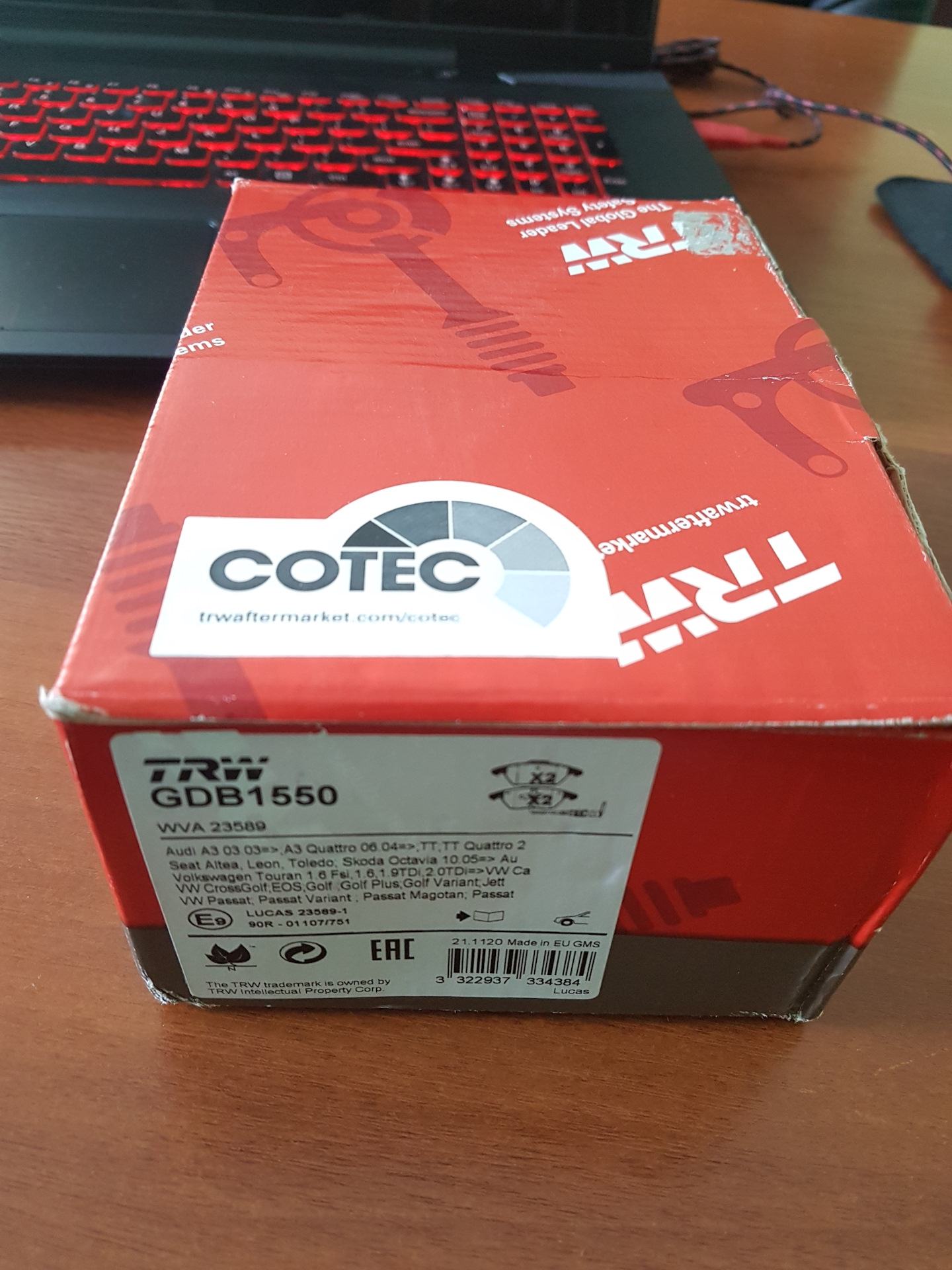 Замена передних колодок и дисков TRW — Volkswagen Passat Variant (B7 ...