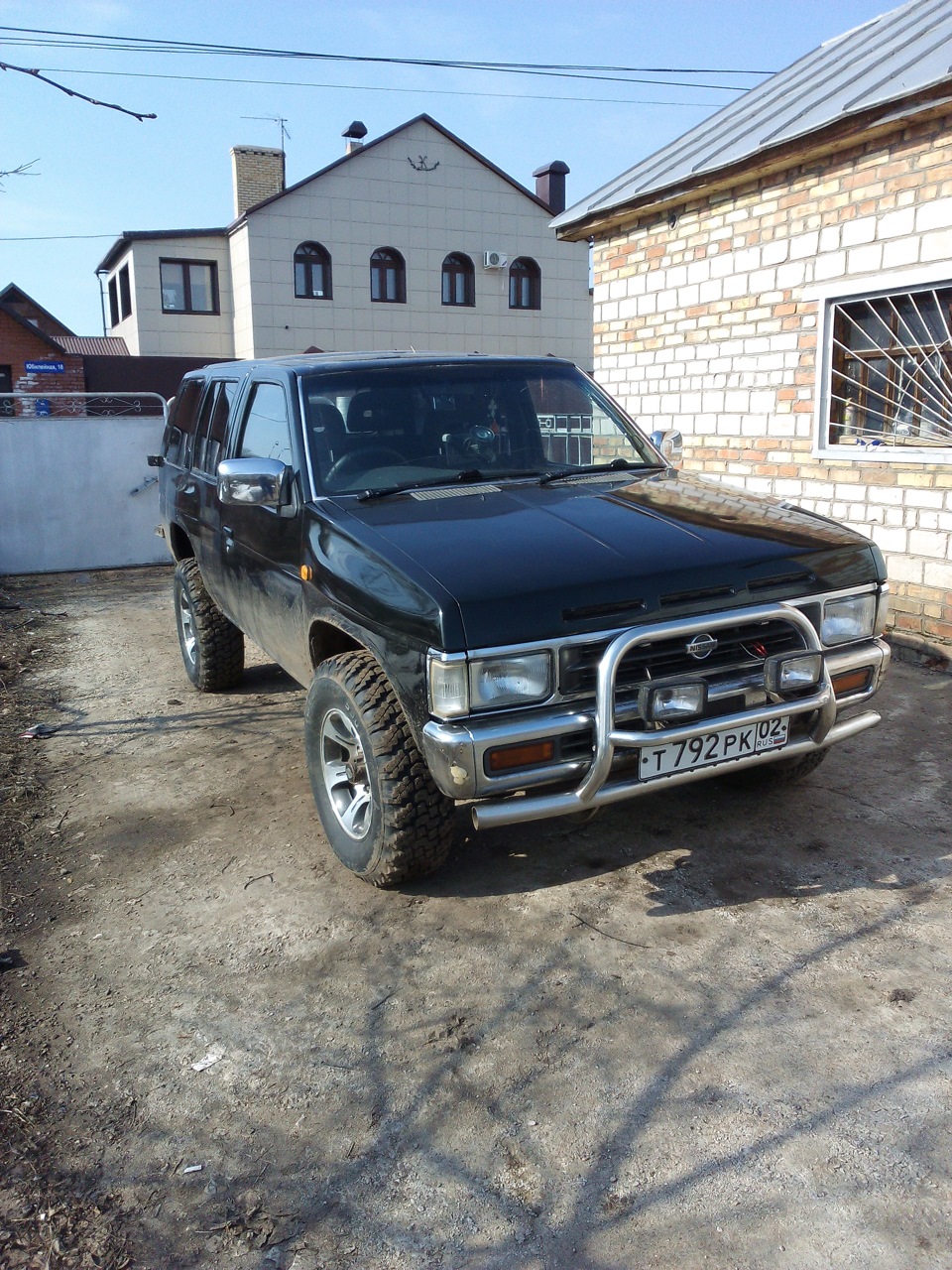 бампер — Nissan Terrano I, 2,7 л, 1995 года | кузовной ремонт | DRIVE2