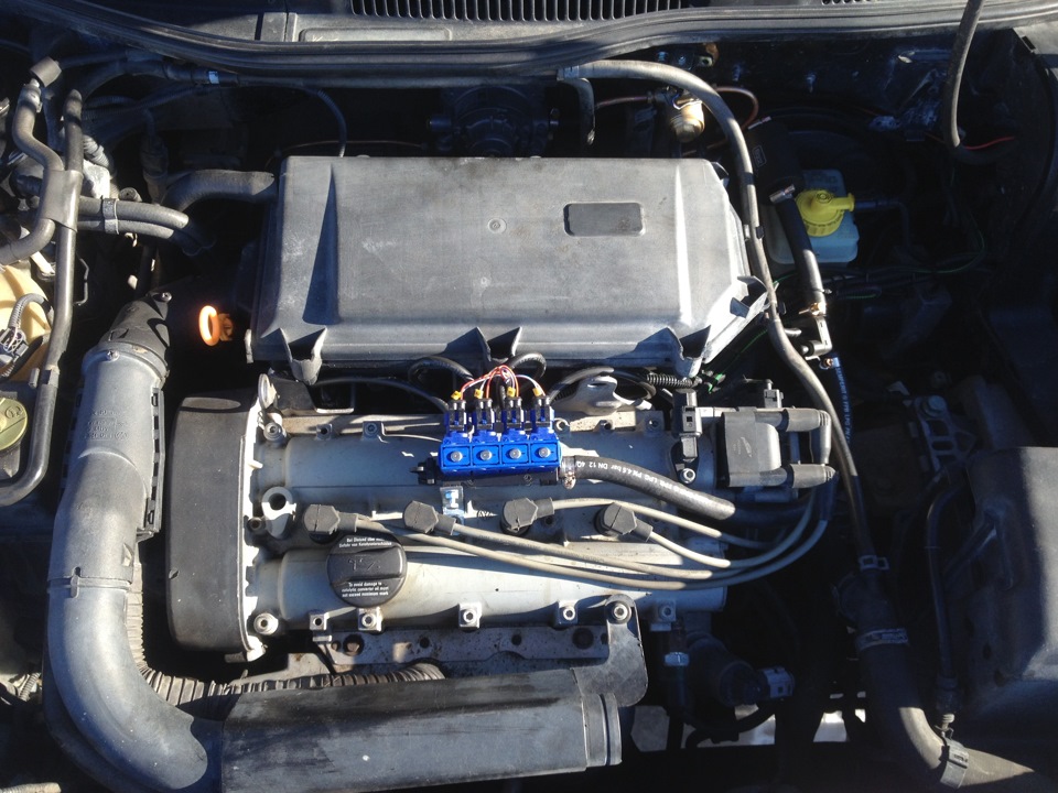 Установил ГБО OMVL Saver 4-го поколения — Volkswagen Golf Mk4, 1,4 л ...