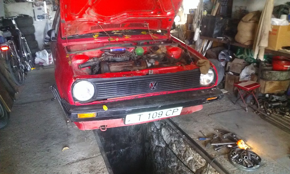 Ходовая — Volkswagen Polo Hatchback Mk2, 1,3 л, 1984 года | плановое ТО ...