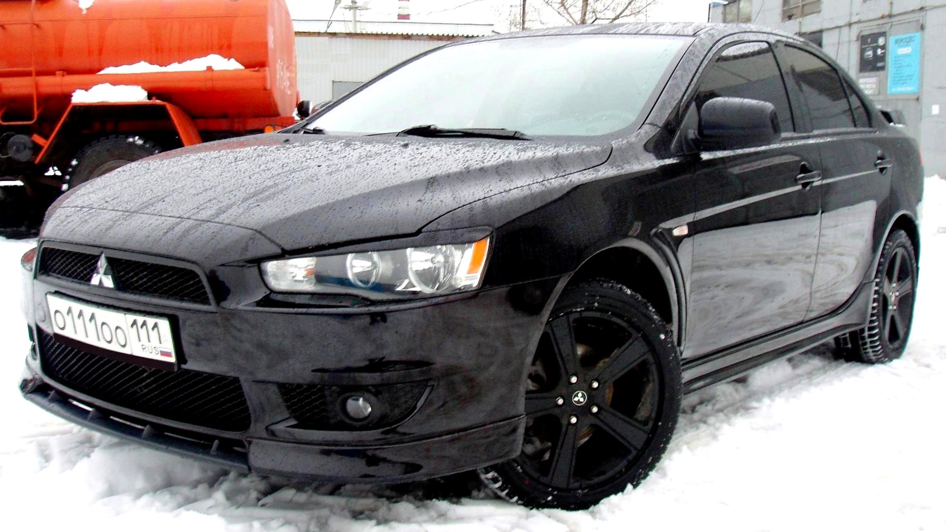 Mitsubishi Lancer X 2.0 бензиновый 2007 | Black cat на DRIVE2