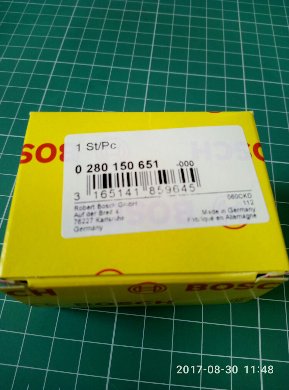 0280150651 Форсунка бензиновая BOSCH | Запчасти на DRIVE2