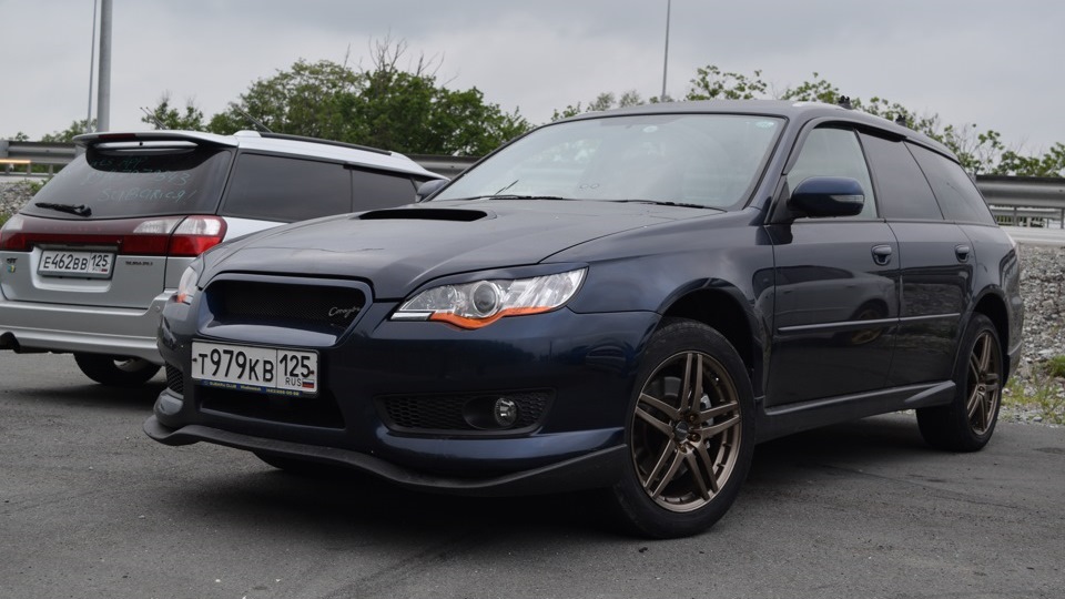 Subaru Legacy (BL/BP) 2.5 бензиновый 2009 | Wagon 2.5 BP9 True JDM на ...