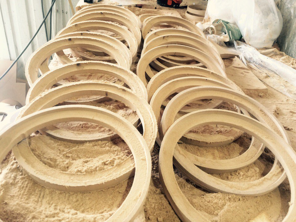 Выпиливаем кольца для фронта. Самый громкий автомобиль в Наро-Фоминске ...