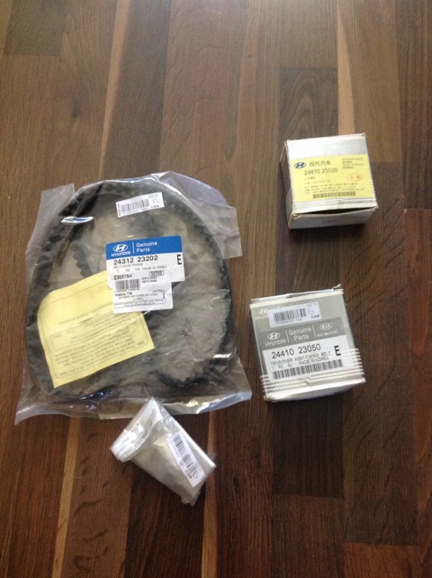 2481023500 ШКИВ НАТЯЖИТЕЛЯ РЕМНЯ ГРМ KIA HYUNDAI | Запчасти на DRIVE2