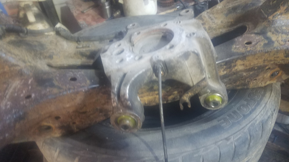 Заменил сайлентблоки сзади — Nissan Teana (J32), 3,5 л, 2008 года ...