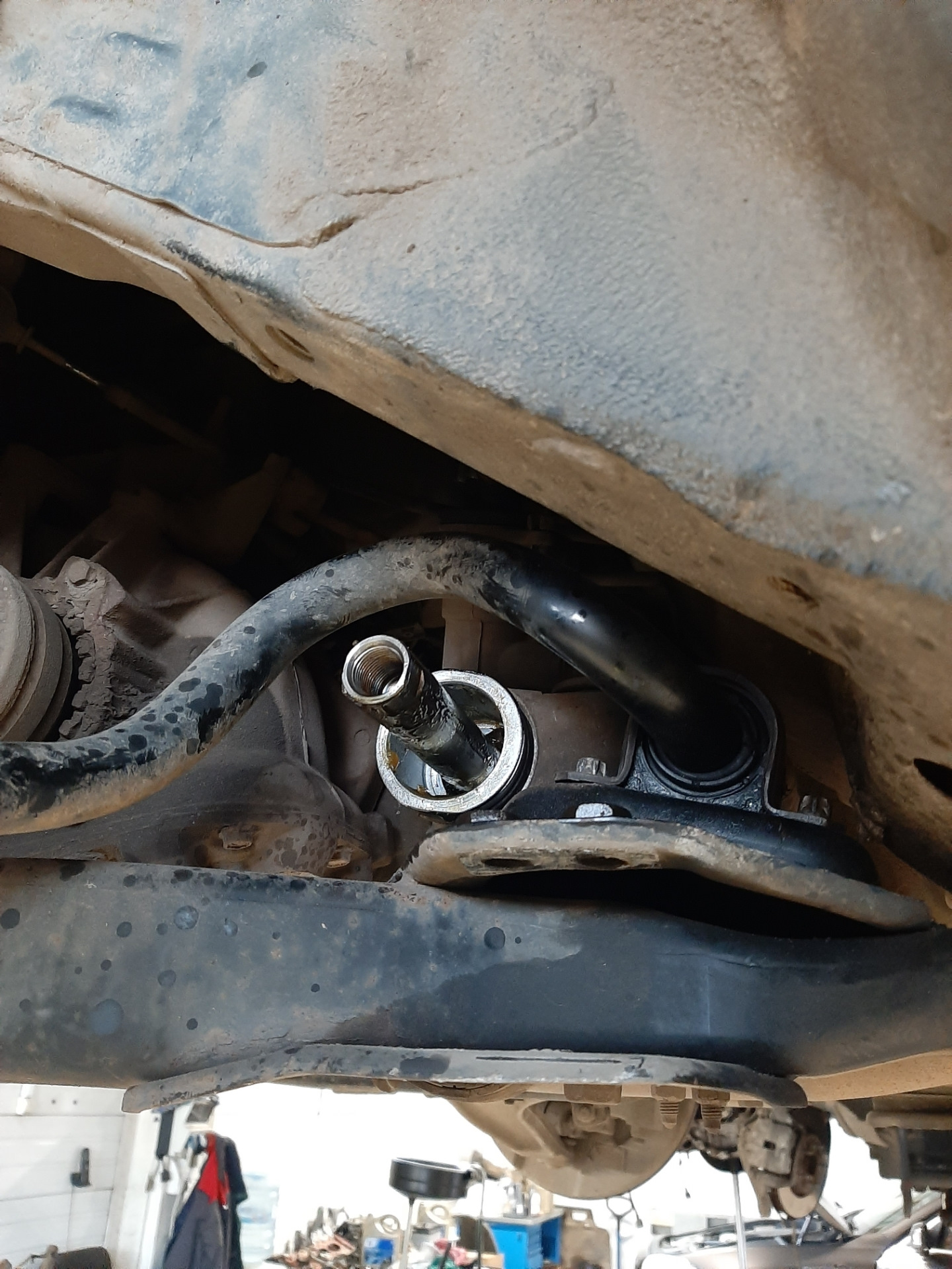 Рычаг, наконечники, тяги, масло гура — Opel Vectra C, 1,6 л, 2006 года ...