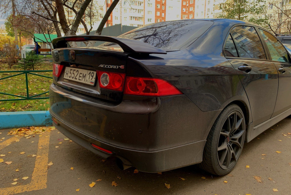 34. Облегчение открытия крышки багажника — Honda Accord (7G), 2,4 л, 2007 года | своими руками ...