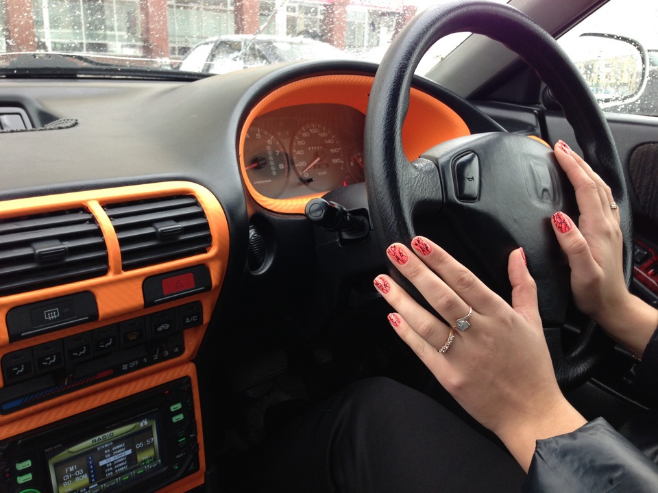 Карбон в салон — Honda Integra (DC1/DC2), 1,6 л, 1999 года | стайлинг ...