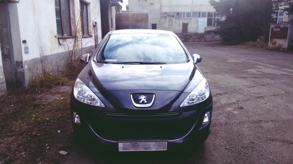 Установлено: Верхние опоры амортизаторов. — Peugeot 308 (1G), 1,6 л ...