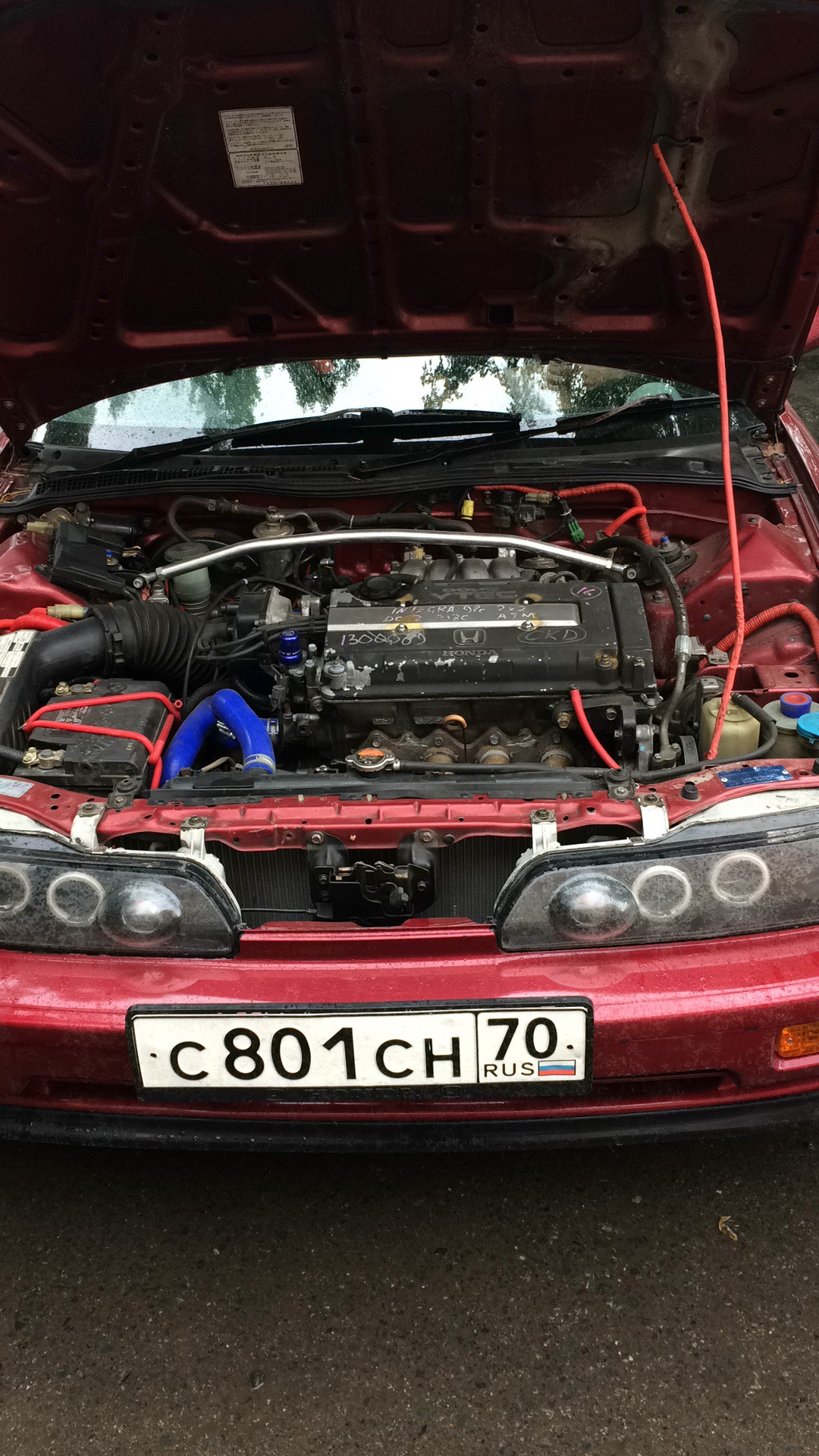 Воткнул б18с на мкпп с лсд — Honda Integra (DA5-DA9/DB1-DB2), 1,6 л ...