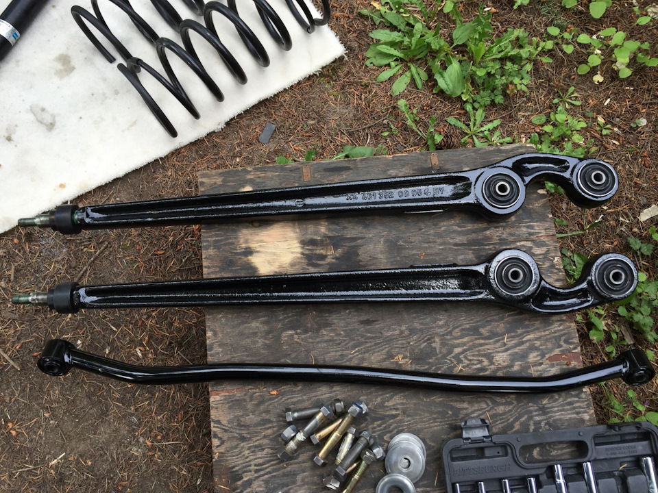 Aмортизаторы и пружины G63 — Mercedes-Benz G-Class (W463 1G), 5 л, 2002 ...