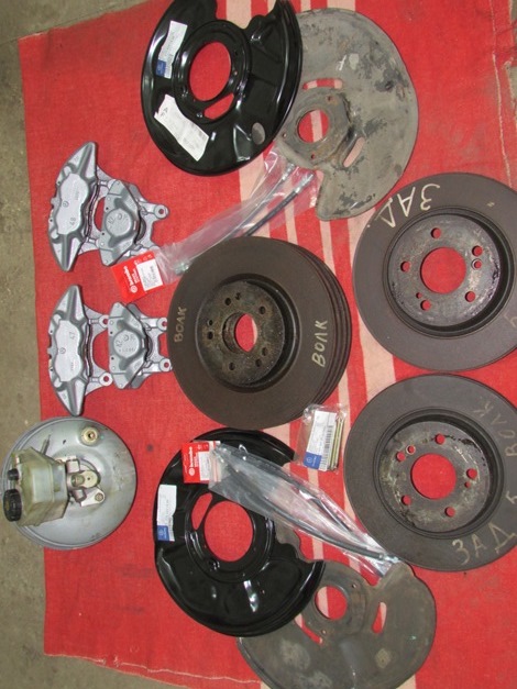 A0004217886 Ремкомплект суппорта тормозного Mercedes | Запчасти на DRIVE2