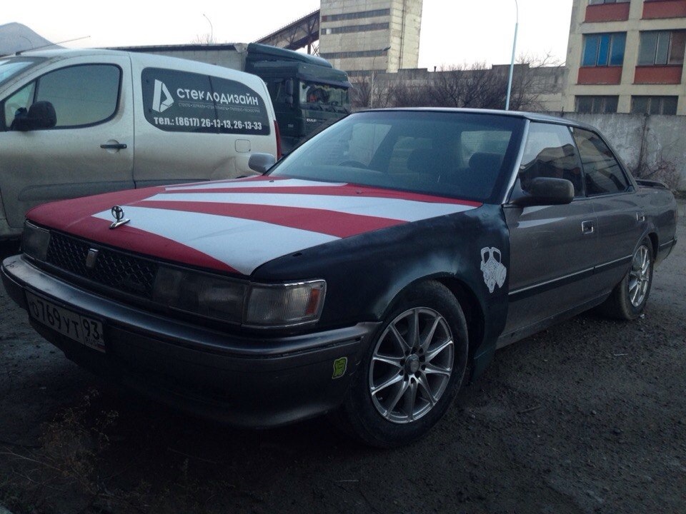 Собрал морду — Toyota Chaser (80), 2 л, 1989 года | своими руками | DRIVE2