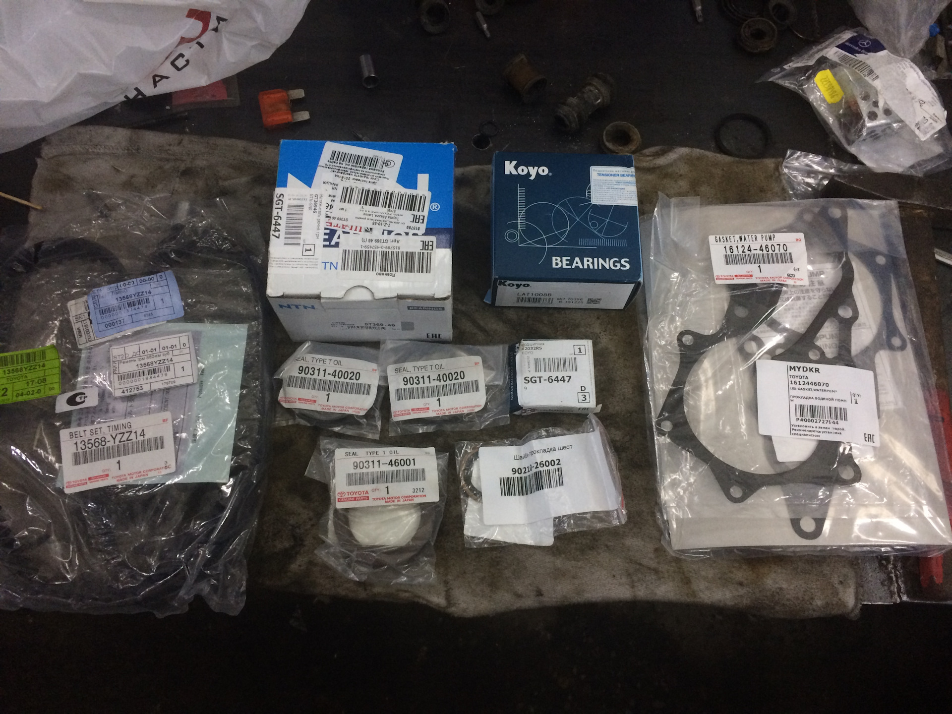 Замена ГРМ — Lexus GS (JZS160), 3 л, 1998 года | своими руками | DRIVE2