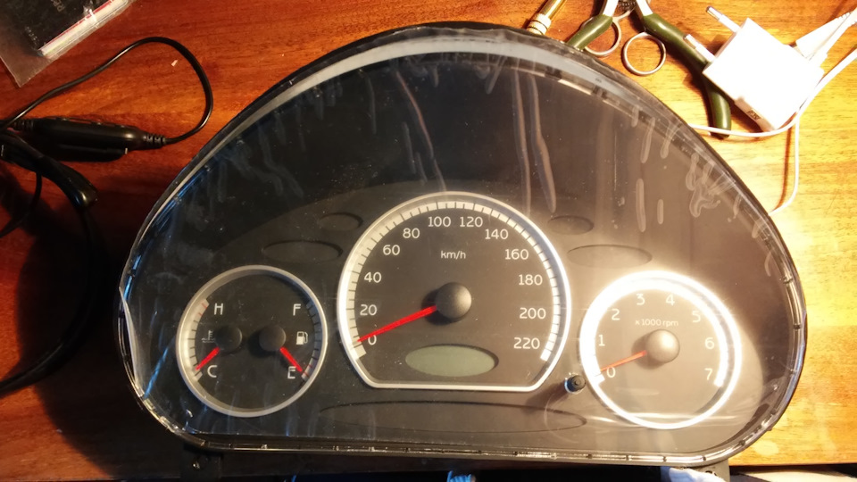 Приборка от QQ — Daewoo Matiz (M100/M150), 0,8 л, 2007 года | тюнинг ...