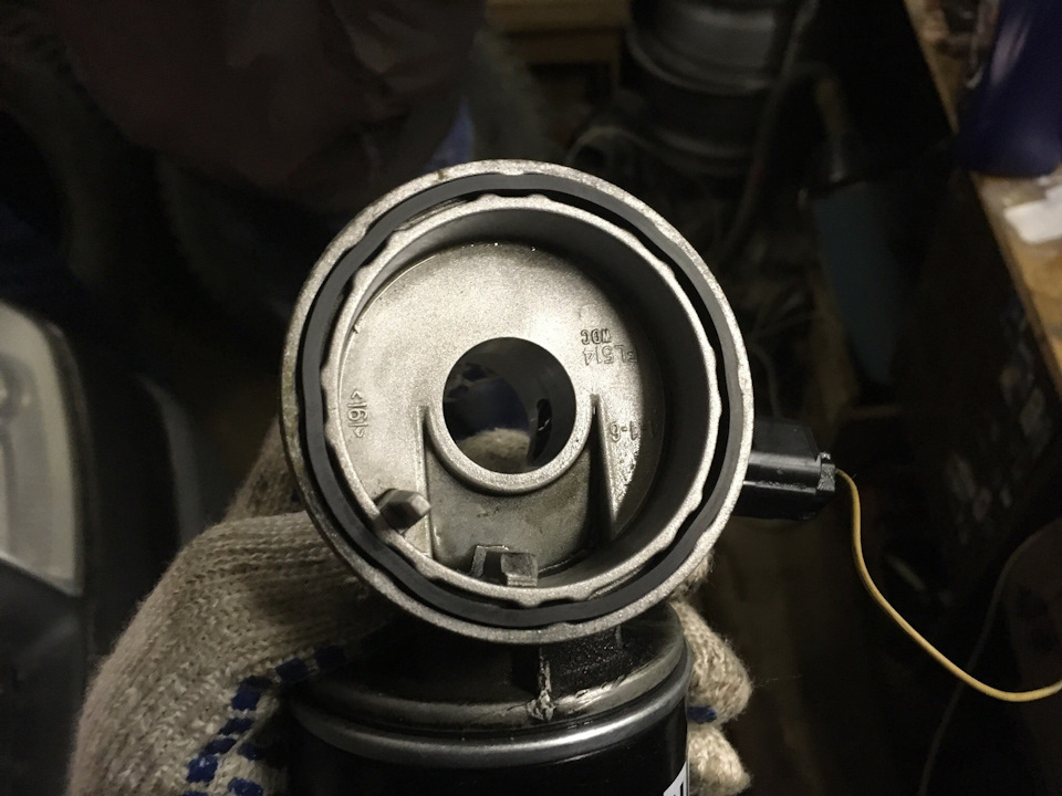 Замена масла переходящая в замену уплотнительных колец масляного ...