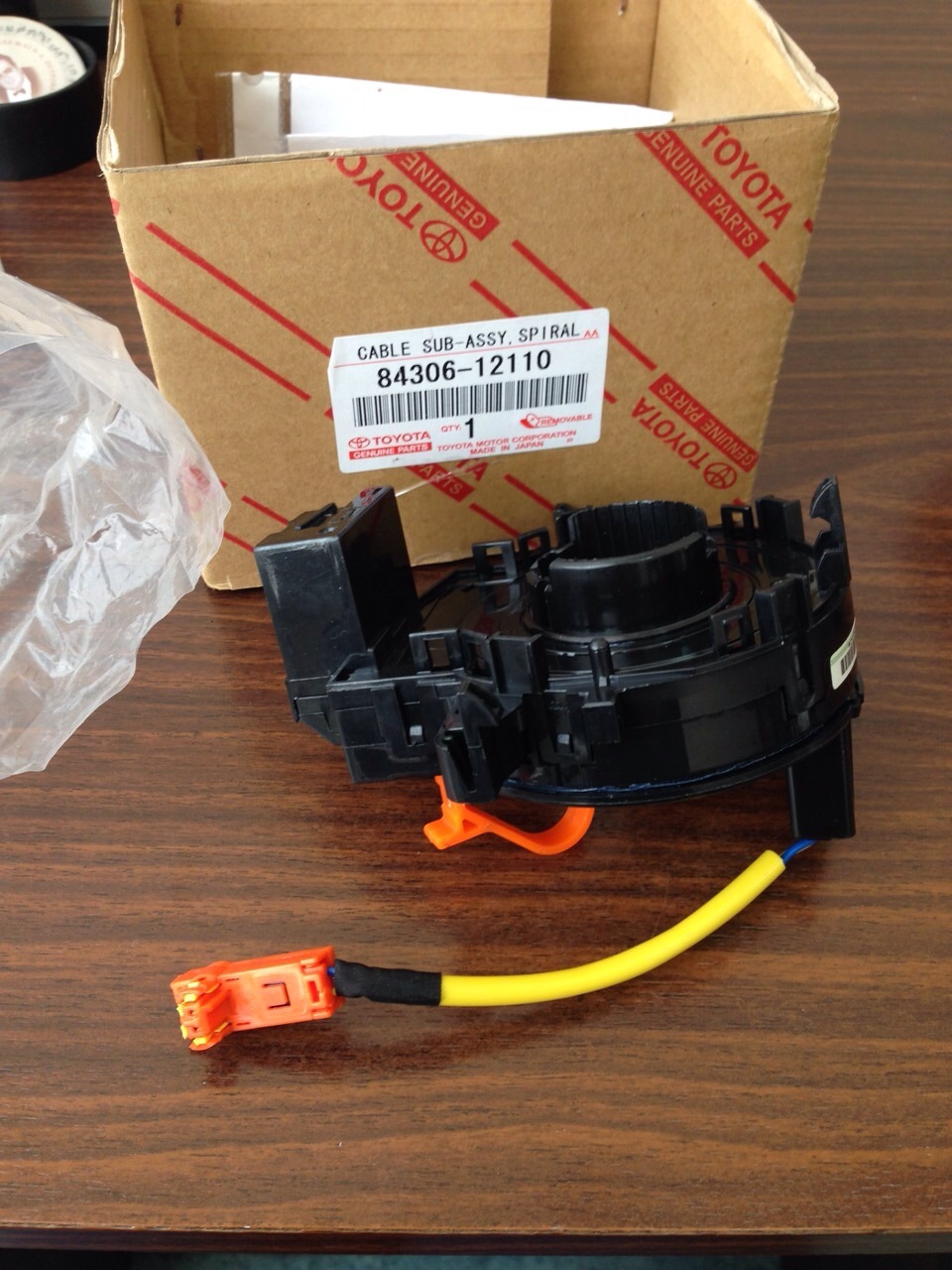 8430612110 КОНТАКТНАЯ ГРУППА ПОДУШКИ БЕЗОПАСНОСТИ TOYOTA COROLLA SED/WG ...