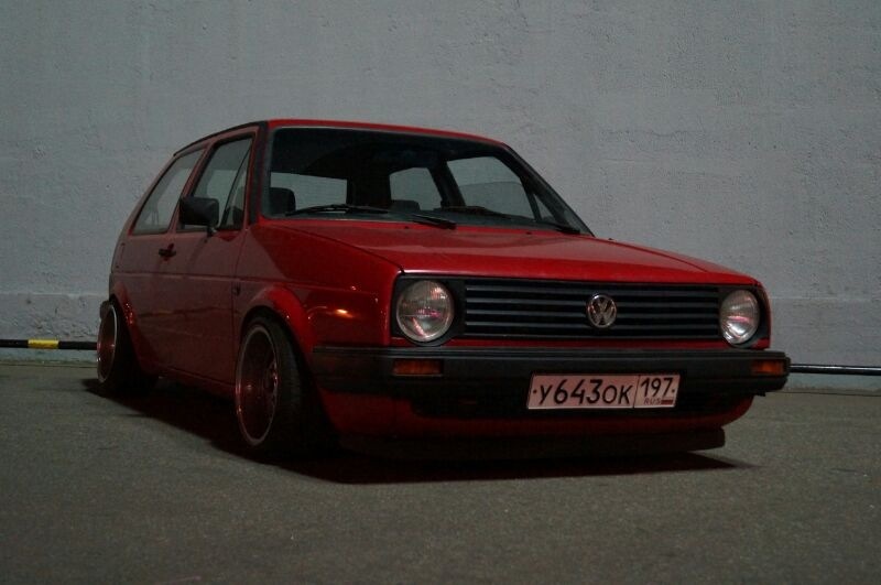 VW Golf mk2 — Сообщество «Stanced» на DRIVE2