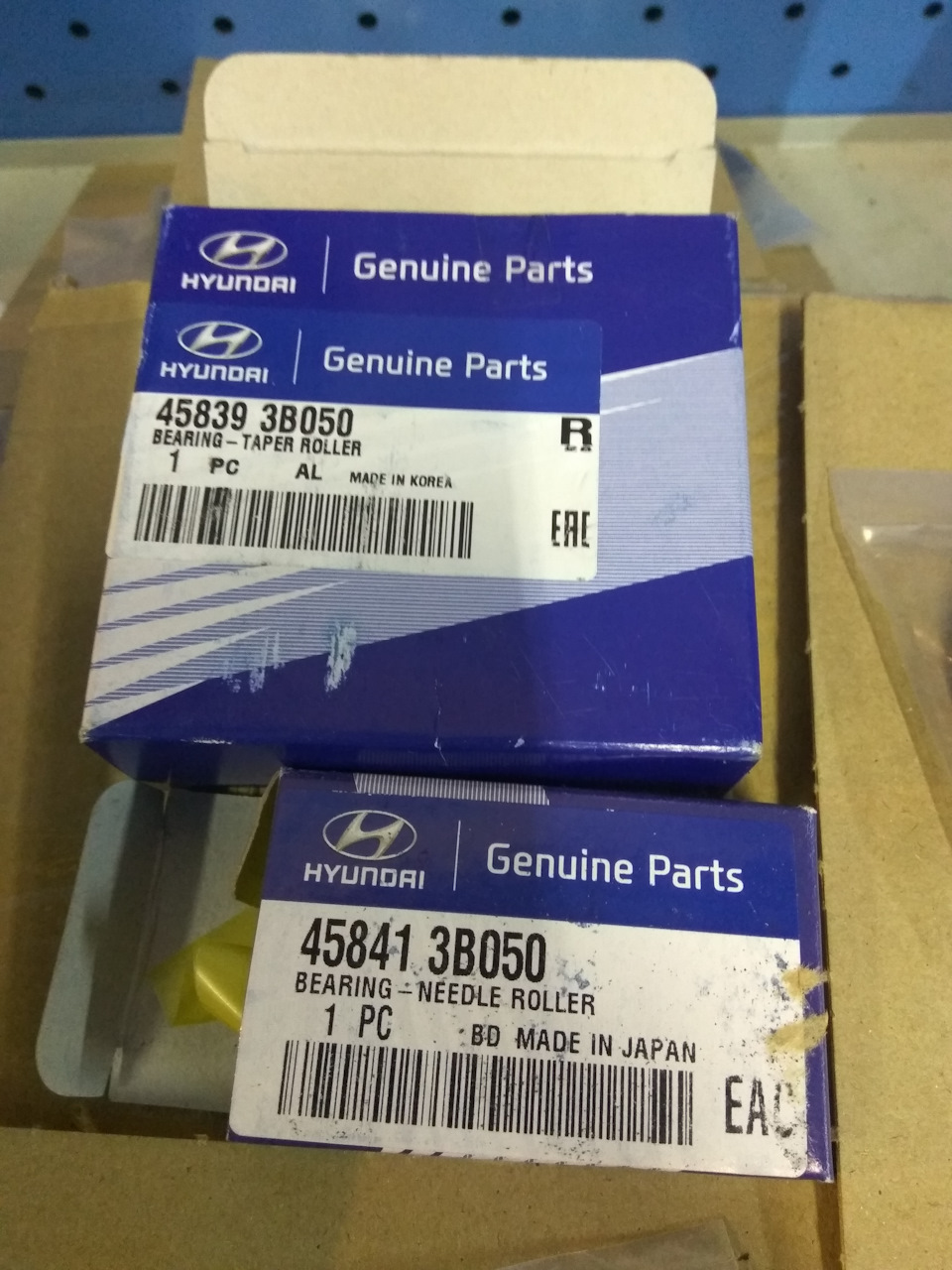 458413B050 ПОДШИПНИК РОЛИКОВЫЙ ИГОЛЬЧАТЫЙ KIA HYUNDAI | Запчасти на DRIVE2