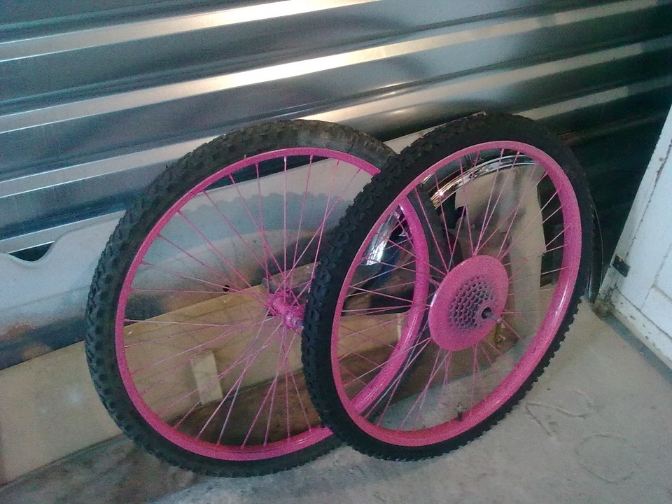 Покраска велосипеда или custom bicycle от Витали:) — DRIVE2