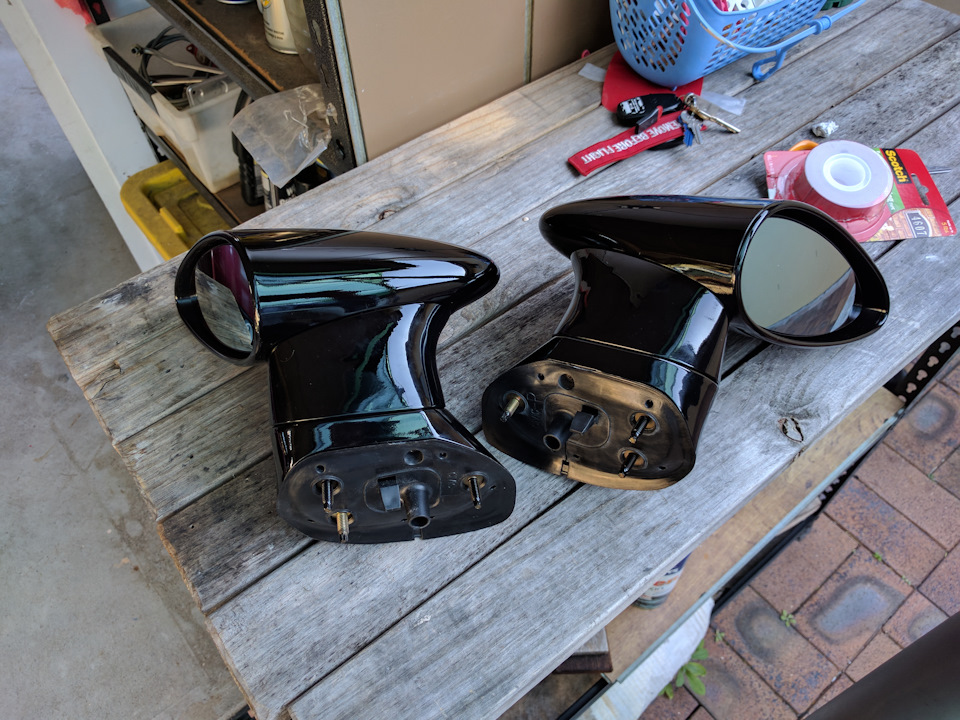 Spoon style mirrors — Honda Civic 4D (8G), 1,8 л, 2007 года | стайлинг ...