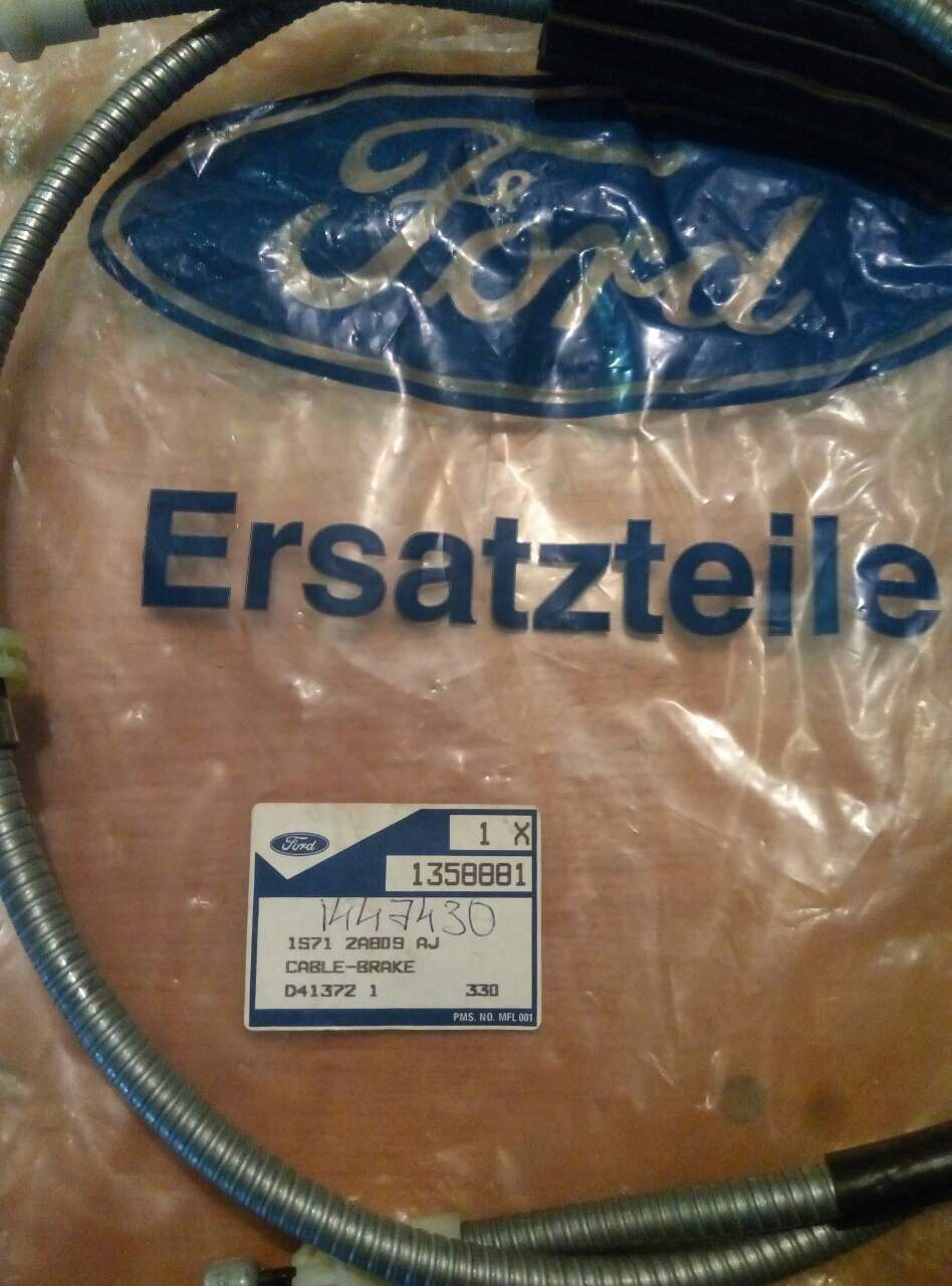 1447430 Трос тормозной Ford | Запчасти на DRIVE2
