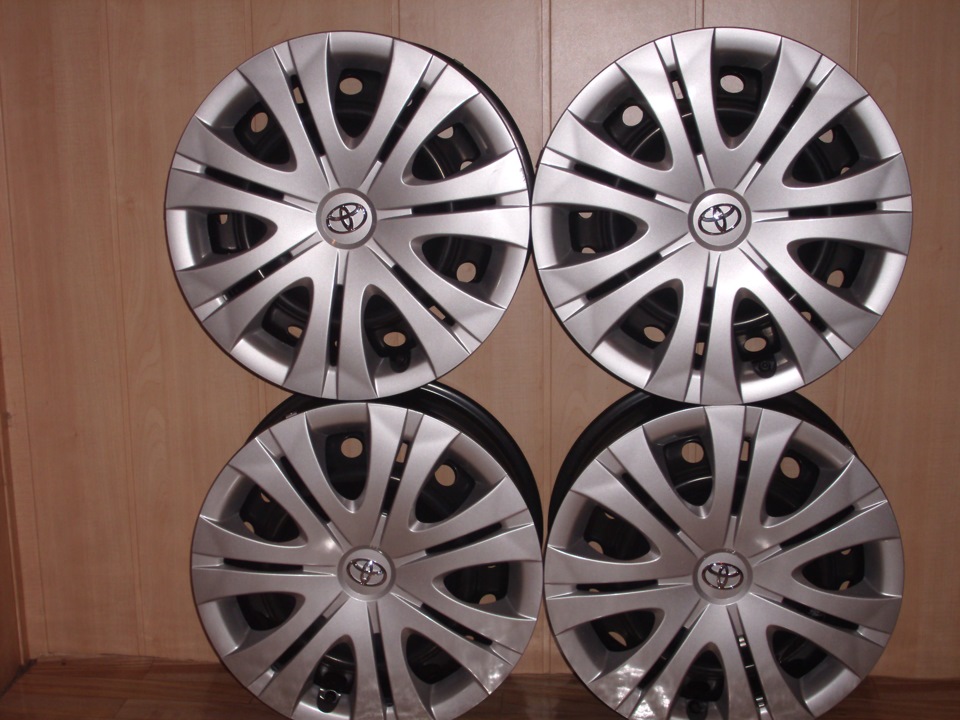 2 Продам новые штампы r16 с колпаками для toyota corolla. ПРОДАНЫ ...