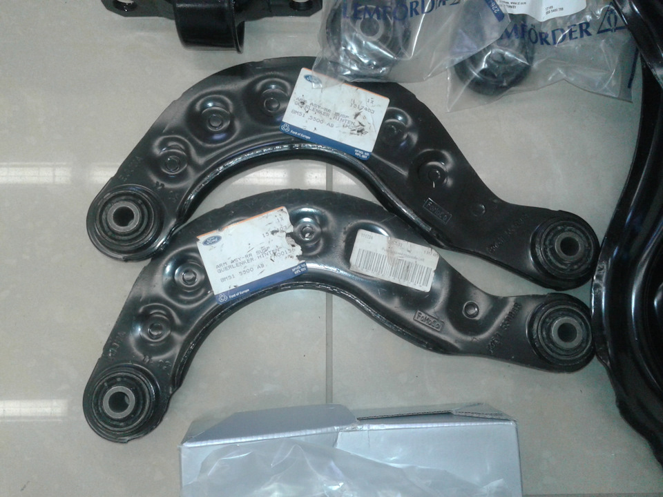 Большой ремонт подвески — часть 1 — запчасти — Ford C-Max I, 1,8 л ...