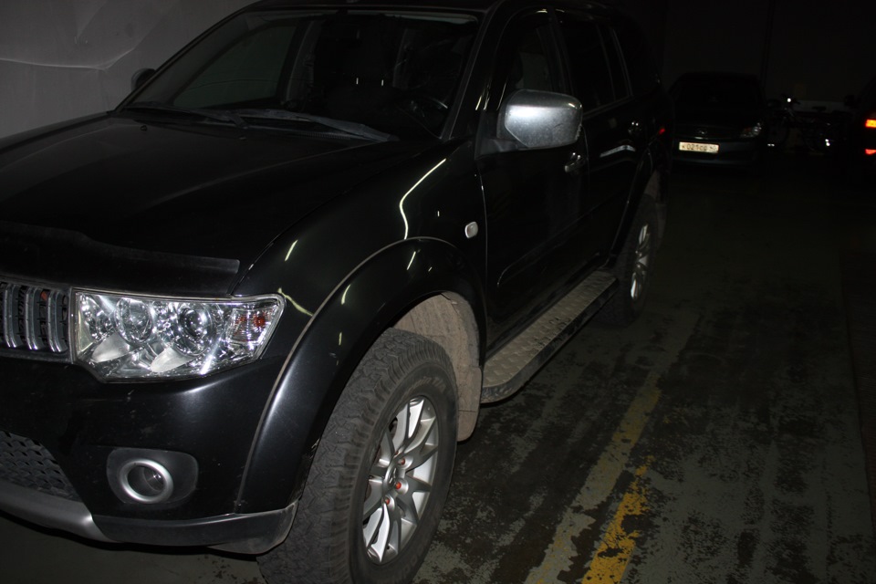 Зиму 2009-2010 пережили, правда не без потерь — Mitsubishi Pajero Sport ...