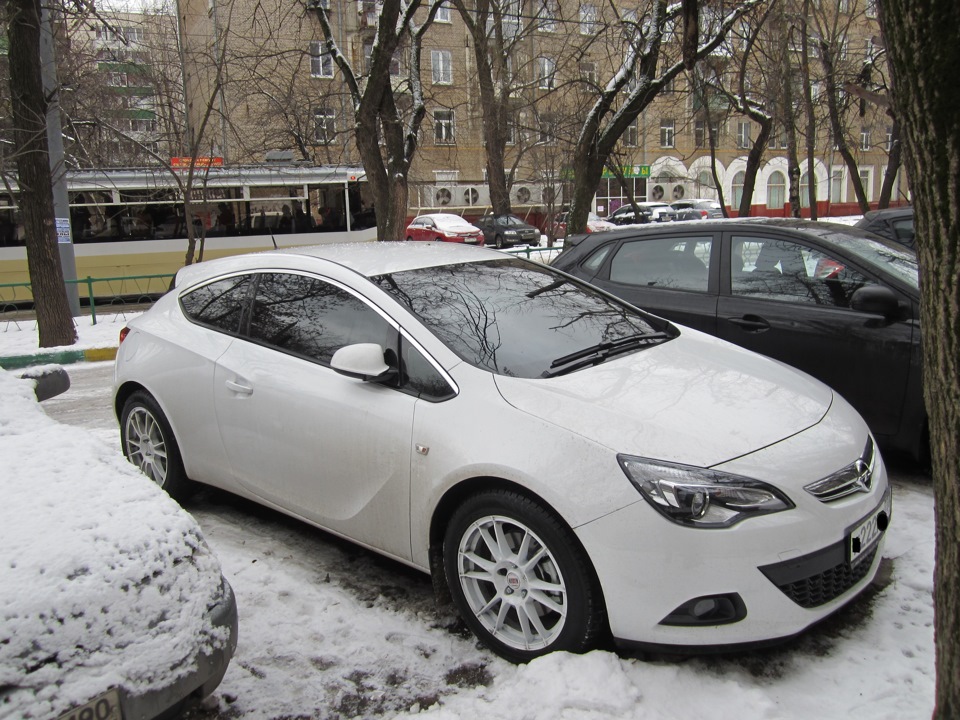 Наконец-то затонировался))) — Opel Astra J GTC, 1,4 л, 2013 года ...