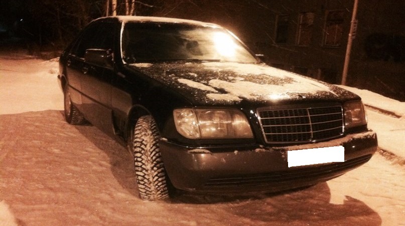 Дворники. — Mercedes-Benz S-Class (W140), 3,2 л, 1991 года | своими ...