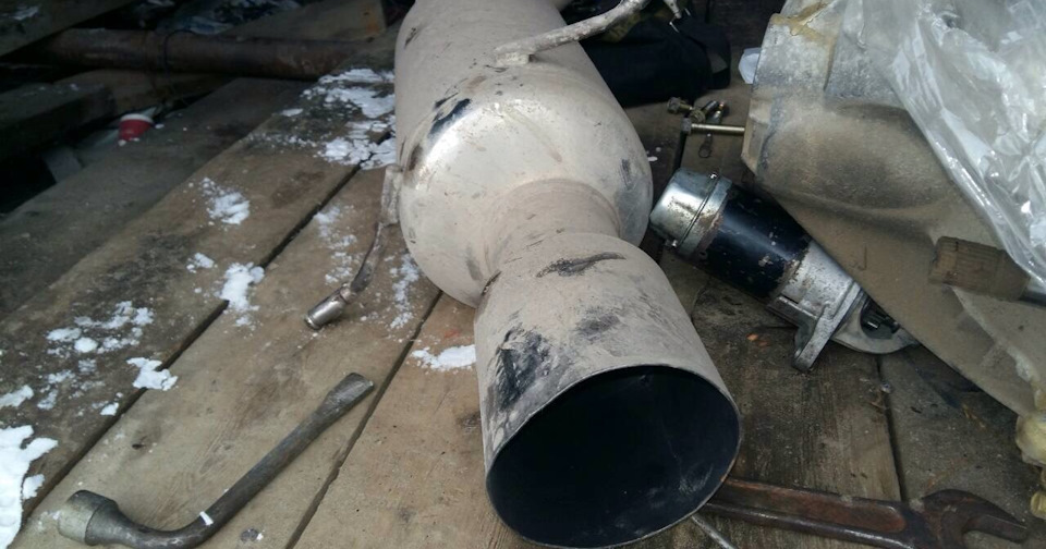 Apexi megaphone dunk — Mitsubishi Galant VR-4, 2,5 л, 1997 года ...