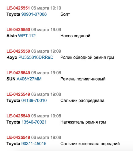 Рем. комплект ГРМ — Lexus IS I, 2 л, 2000 года | плановое ТО | DRIVE2