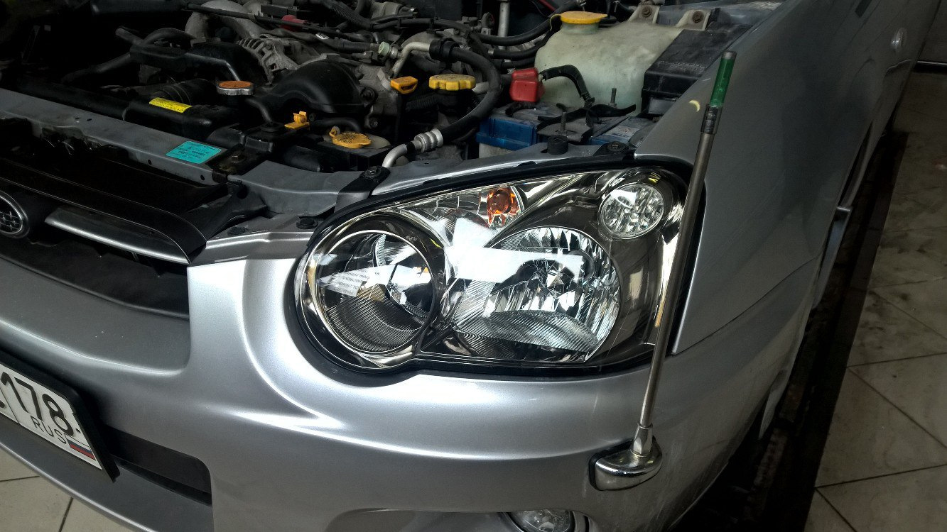 Bumper pole — Full JDM — Subaru Impreza (GD/GG), 1,5 л, 2003 года ...