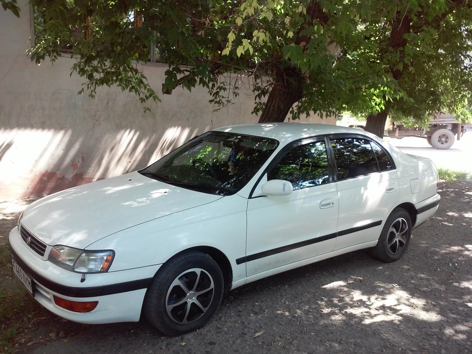 ну вот наконец и затонировал машинку — Toyota Corona (T190), 2 л, 1995 ...