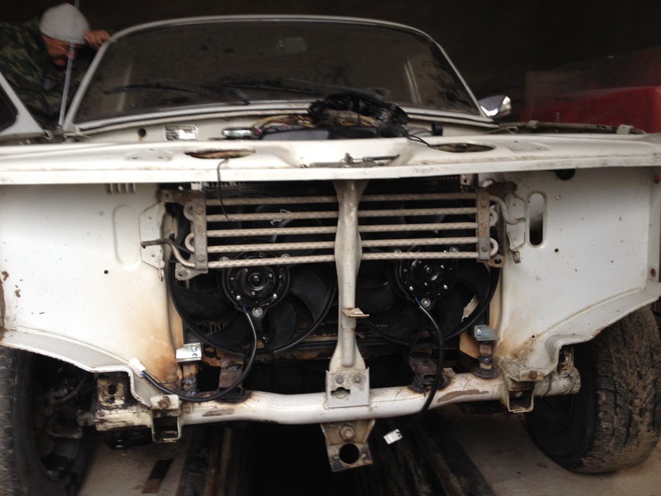 Окончательный вид системы охлаждения — ГАЗ 24, 3 л, 1980 года | тюнинг ...